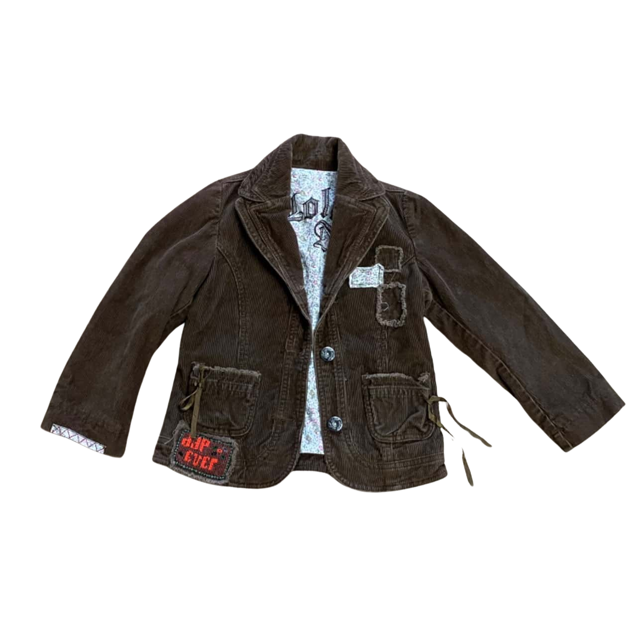 Loli DDP Vintage style courduroy Jacket Size 6(s)