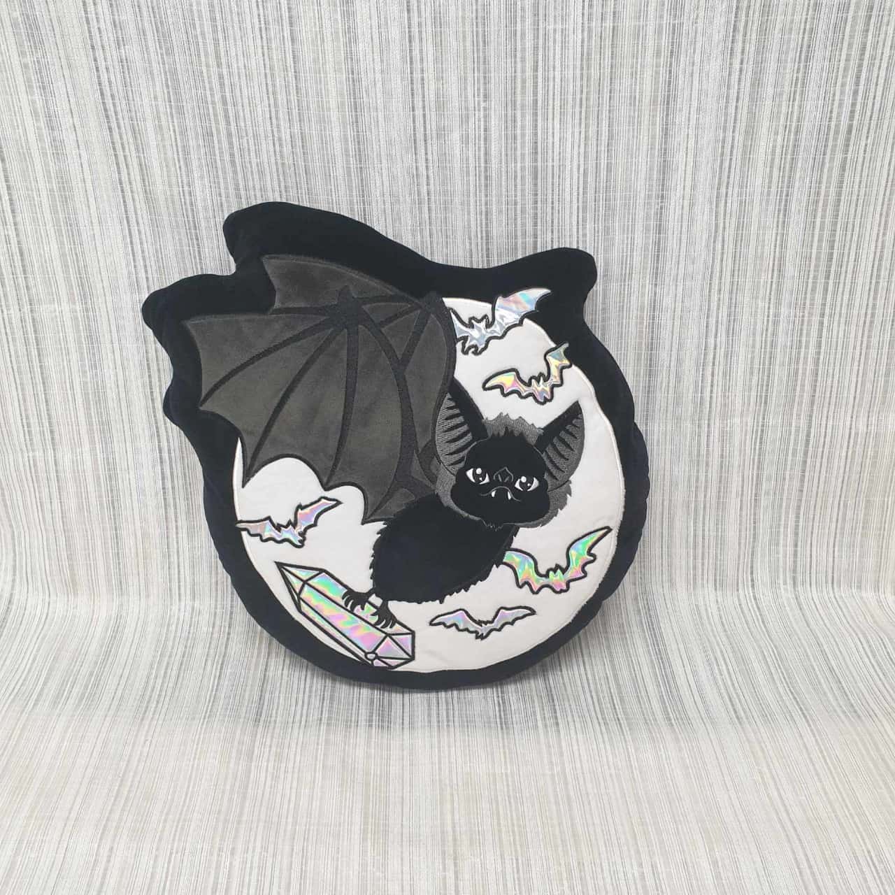 Killstar Rick the Bat Supersoft Plush/ Throw /Bed/ Lounge Decor Black ...
