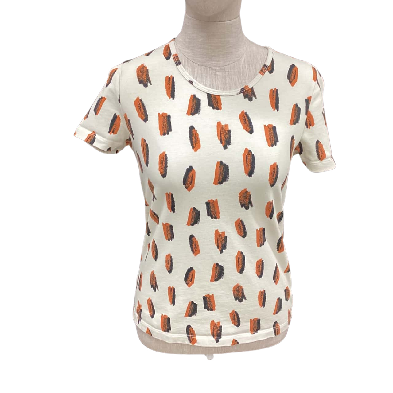 Gorman Womens Size S T-shirts Cream (s)