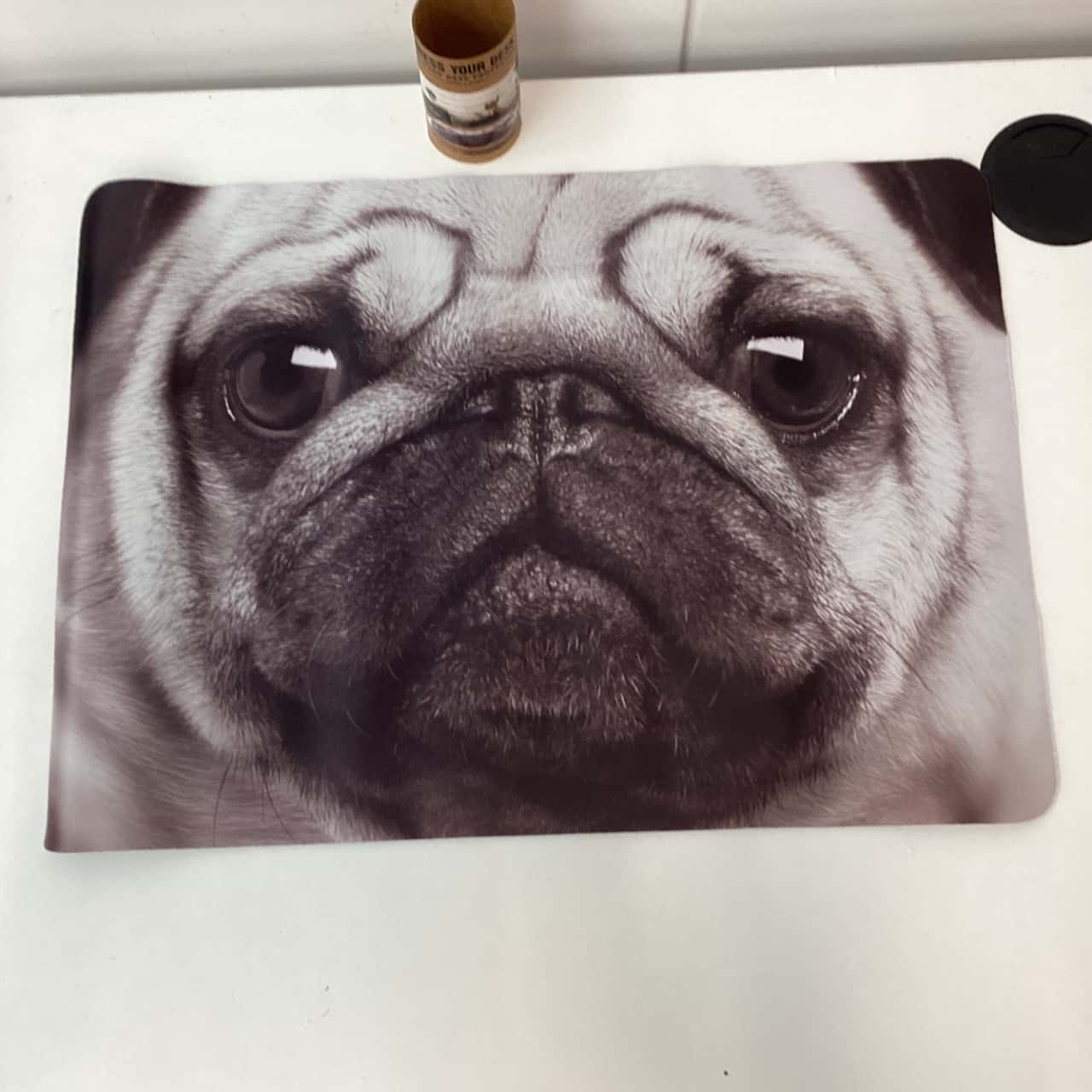 Dress your desk - pug desk protector(s)