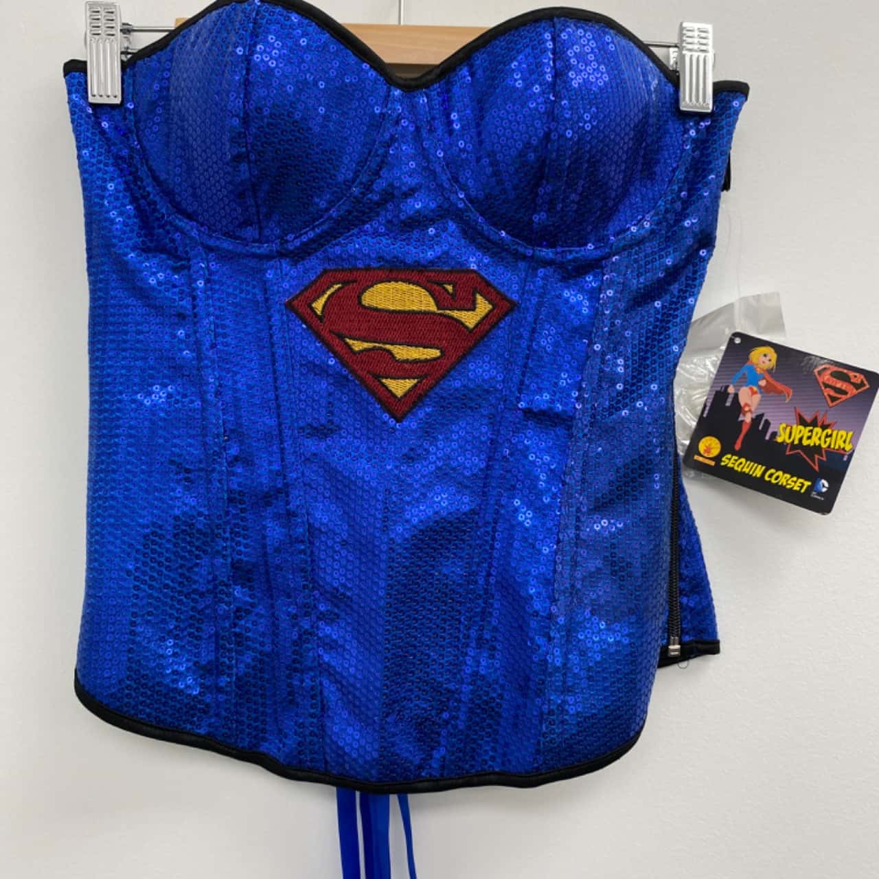 Rubie’s Costumes Supergirl Sequin Corset Size 10 / M(s)