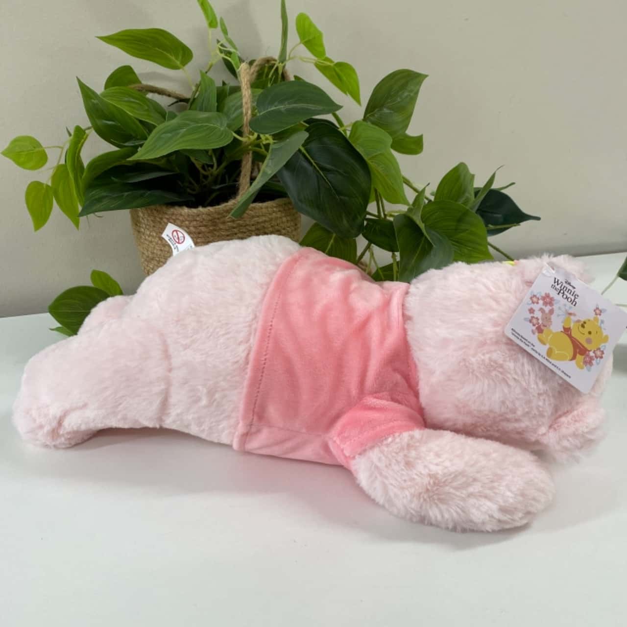 Disney Winnie The Pooh In Pink 40cm Plush Toy - New With Tags(s)