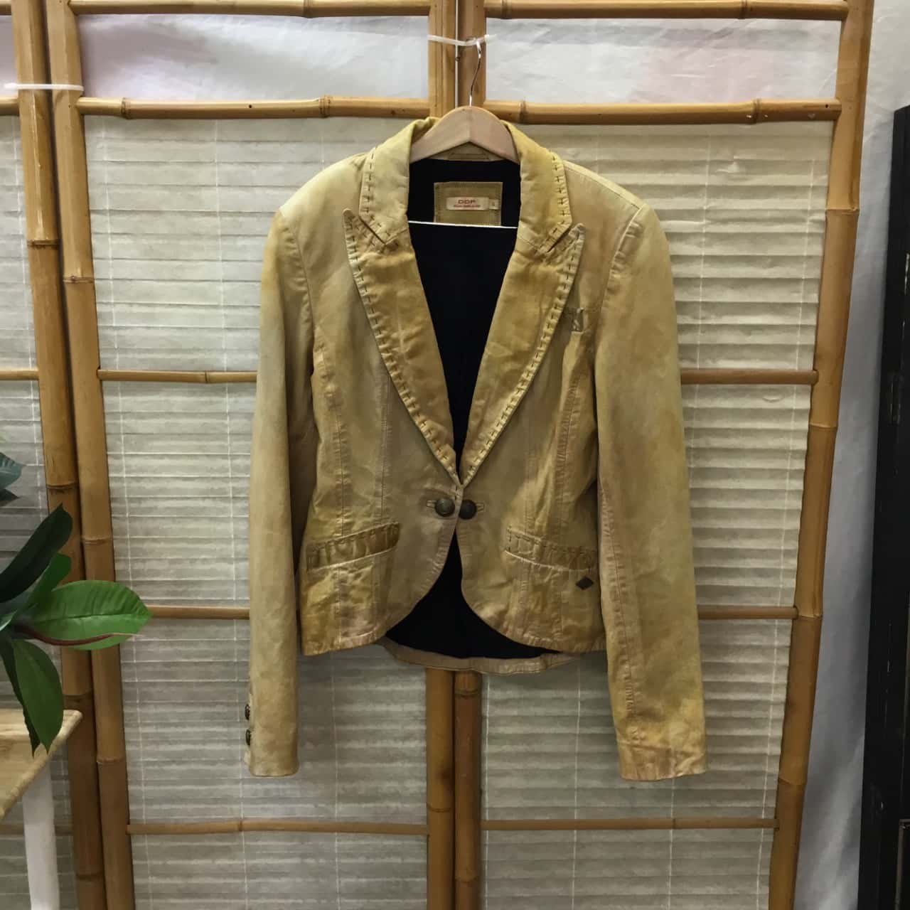 DDP Womens Leather Jacket Size S Leather Other