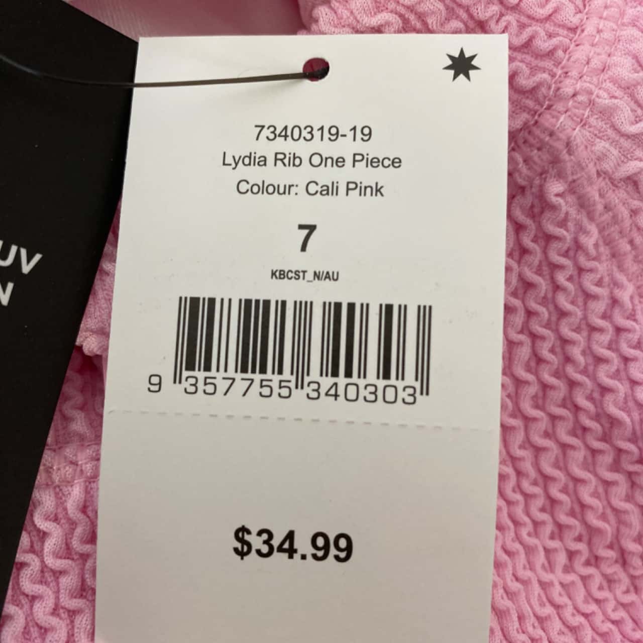 Cotton On Kids Kids Size 7 Lydia Rib One Piece BNWT