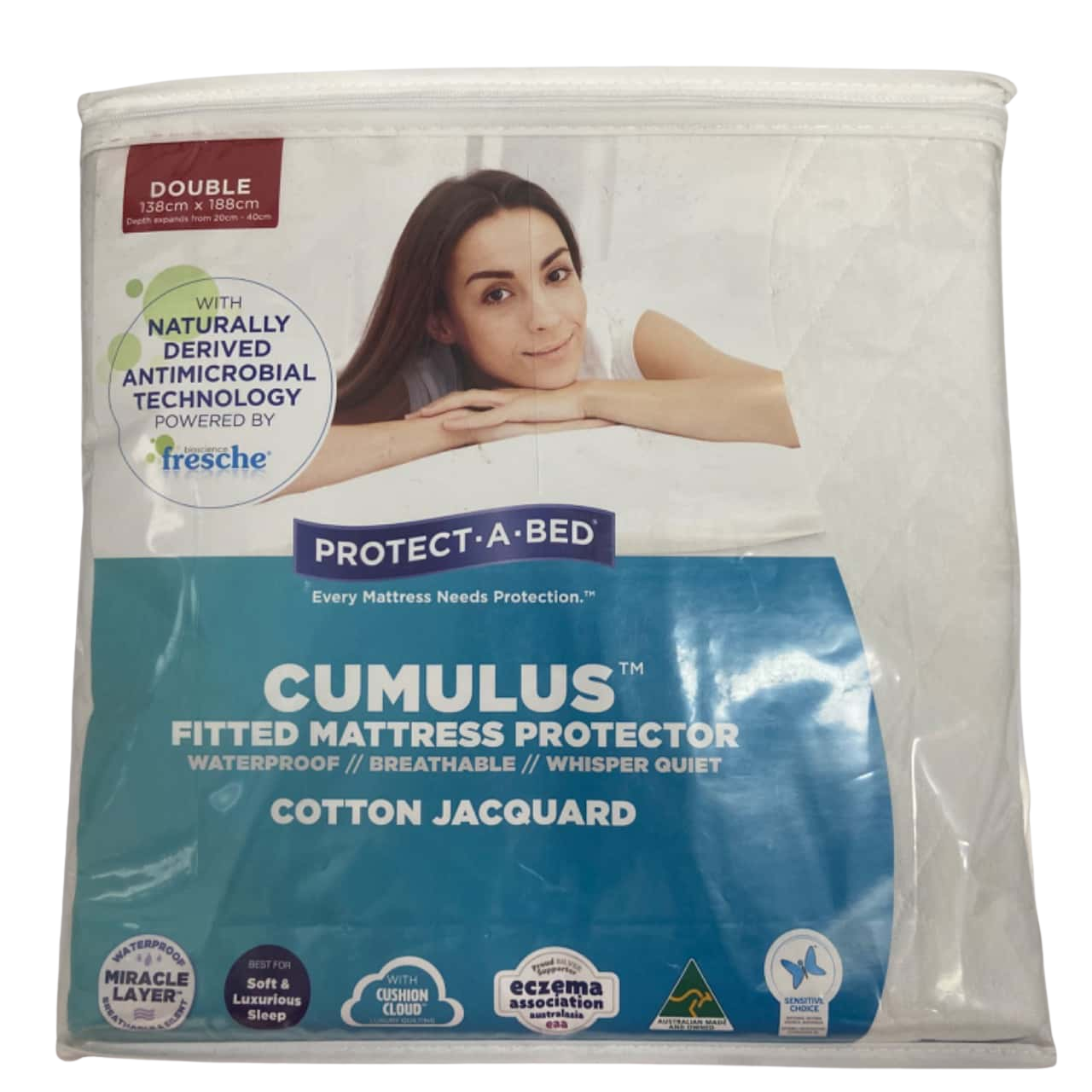 Protect-A-Bed Cumulus Double Fitted Mattress Protector (s)