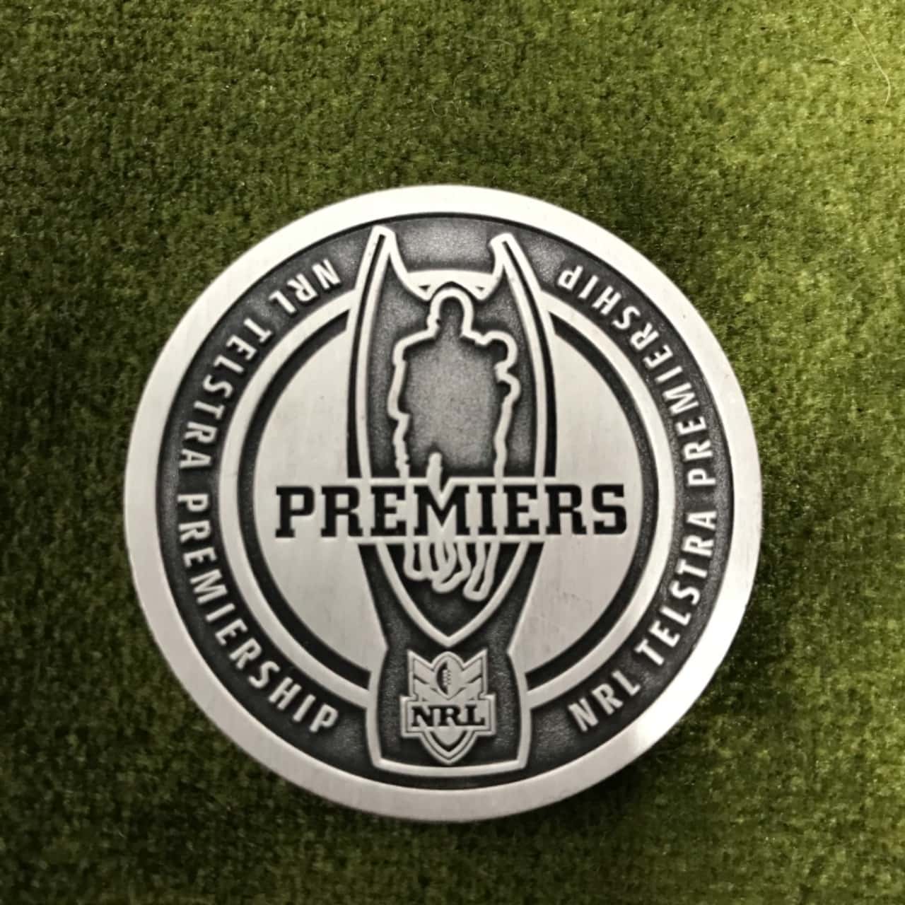 2010 St. George Dragons Premiers Trophy Replica with Coin(s)