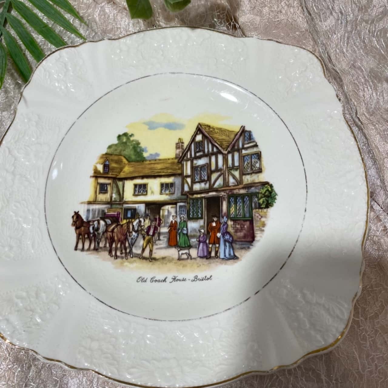 J&G meakin England plate