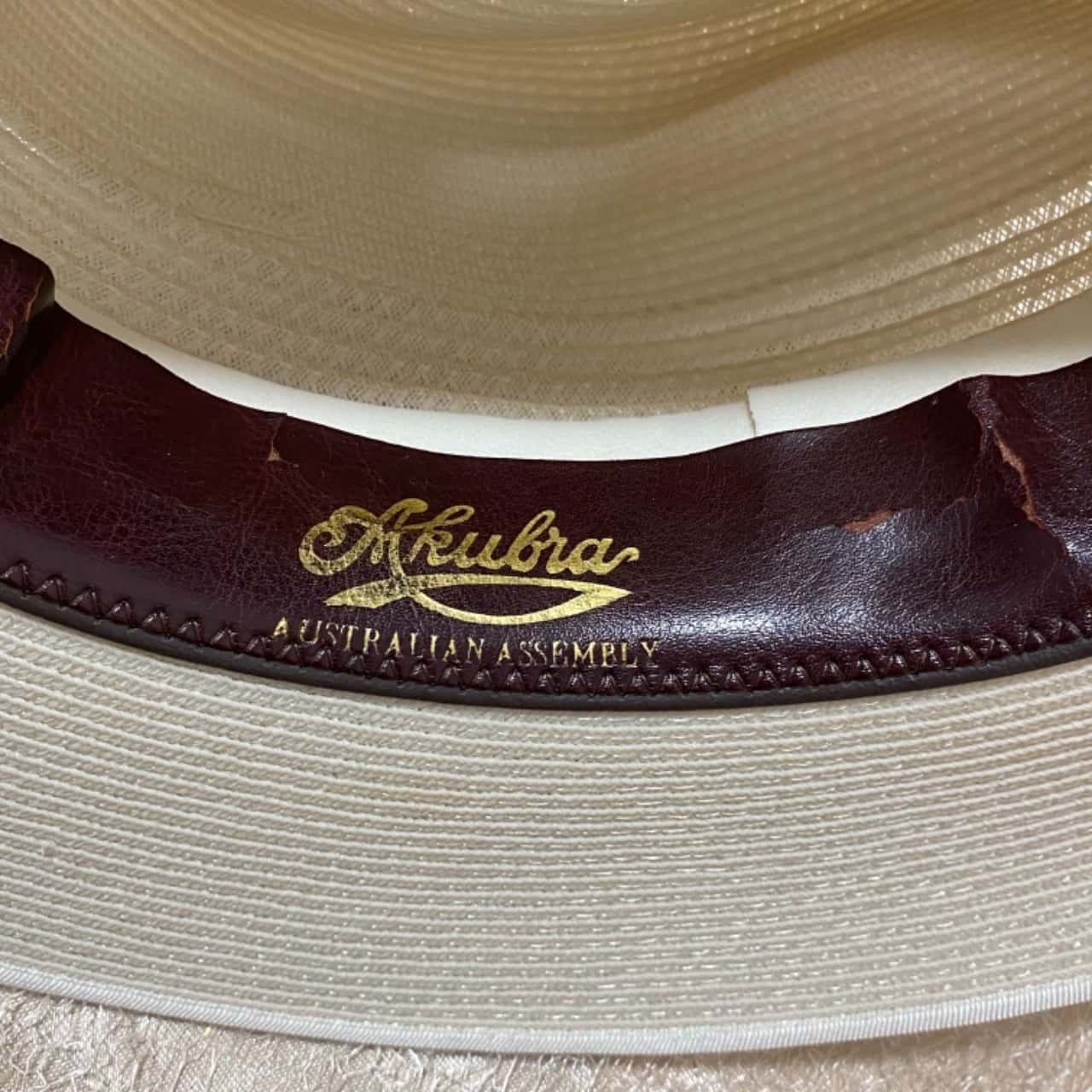 Akubra White size 56