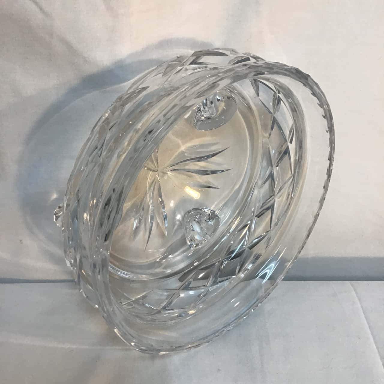 Heavy Lead Crystal Fruit Bowl