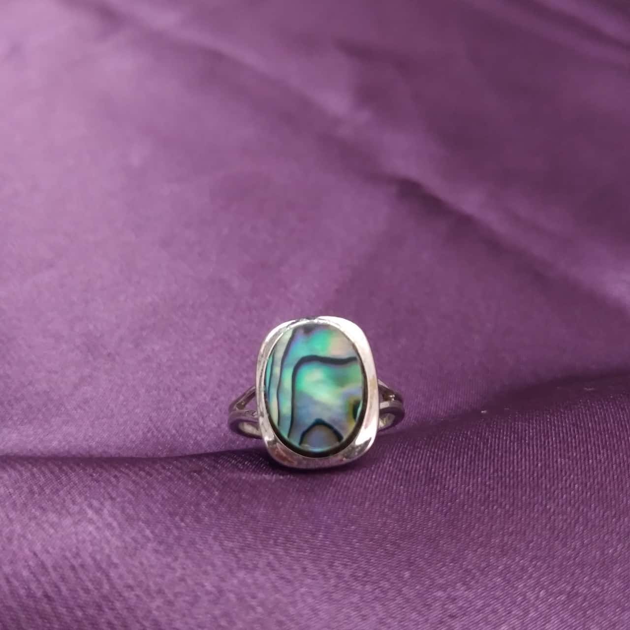 Silver and Paua Shell Ring(s)