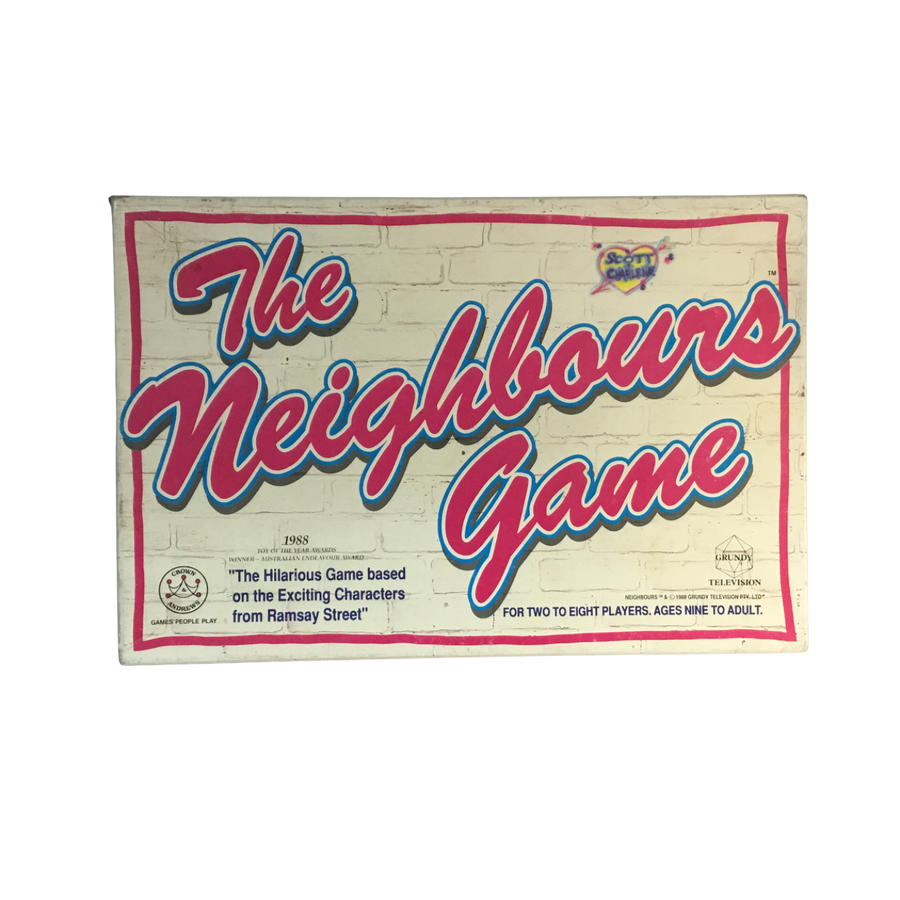 Vintage The Neighbours Board Game