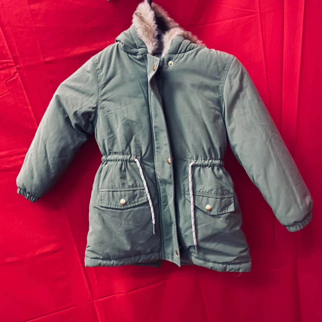 Target Kids Size 5 Jackets Green RRP: $39.00(s)