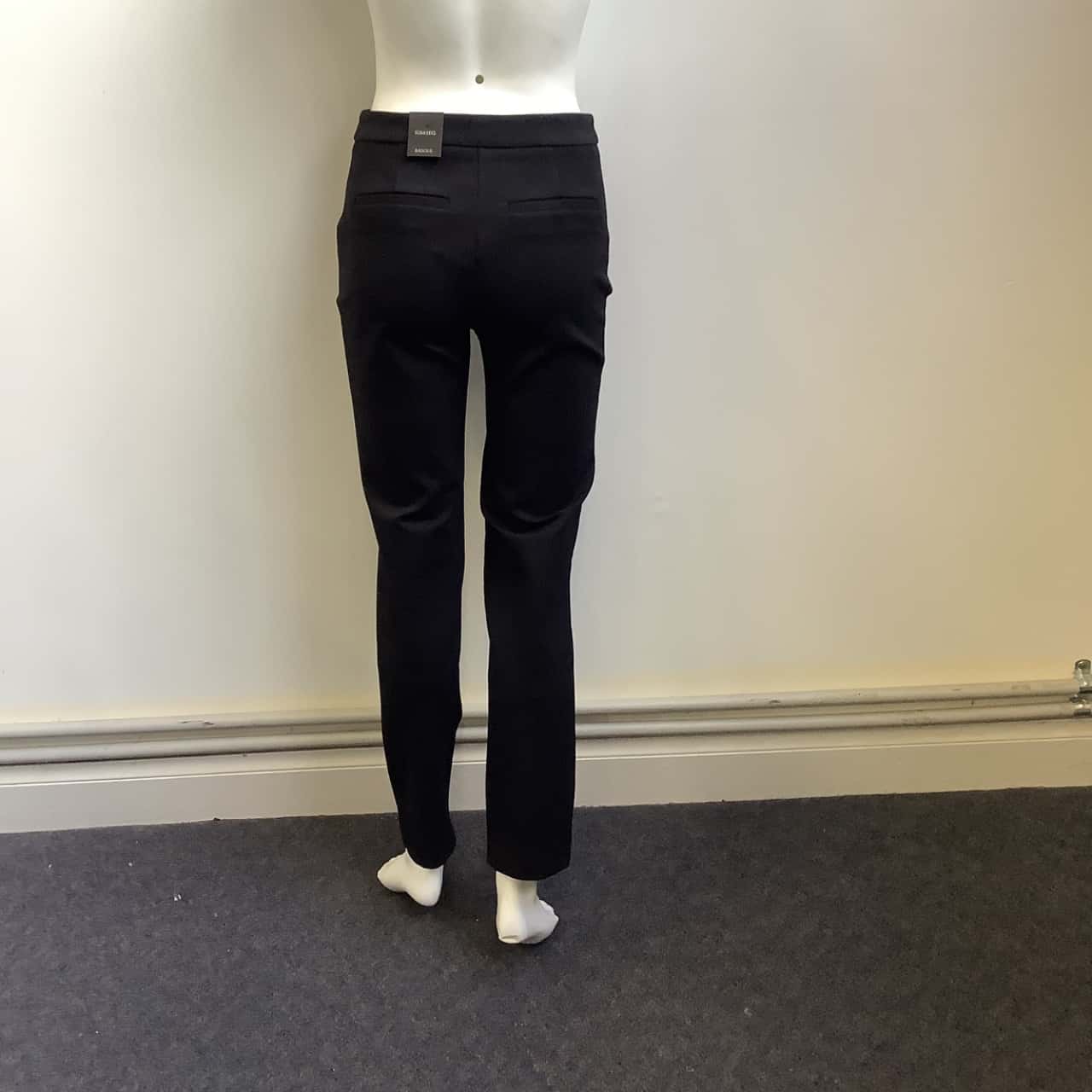 Brand New Basque Womens Size S Black Ankle Length Pants(s)