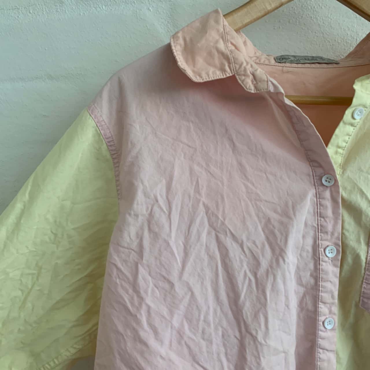 Soul Sparrow Pink/Yellow Button Up(s)