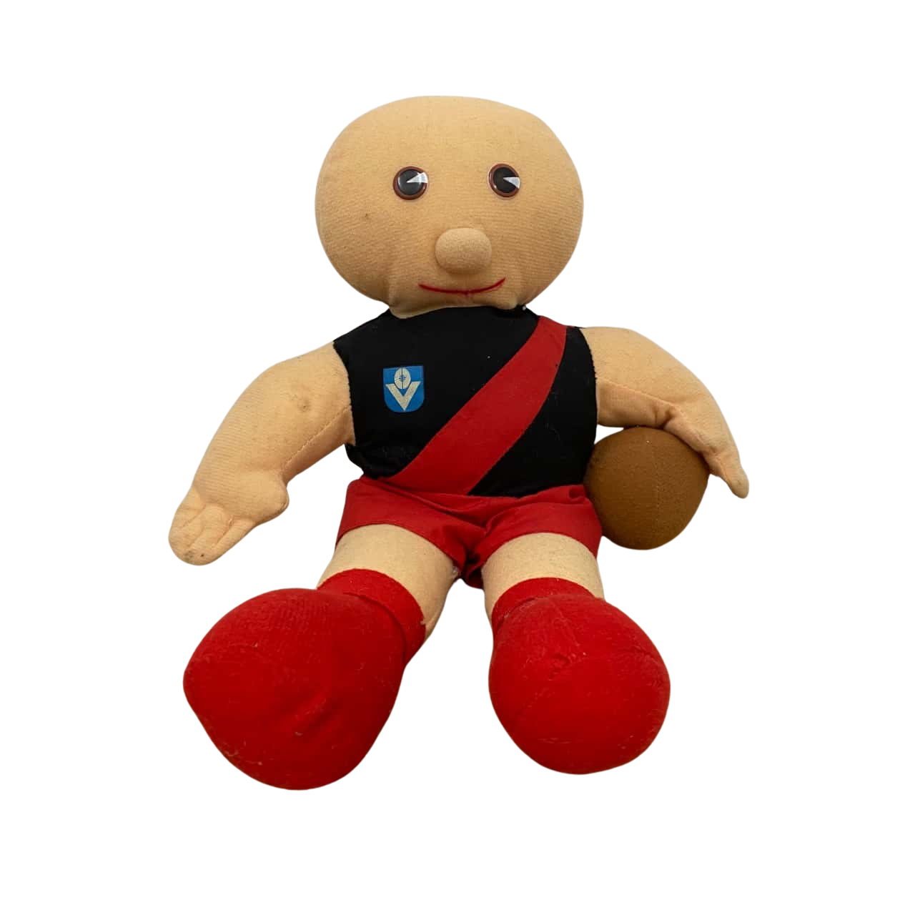 1980s Essendon VFL Ruckle Plush Toy(s) - Used Poor | Salvos Stores