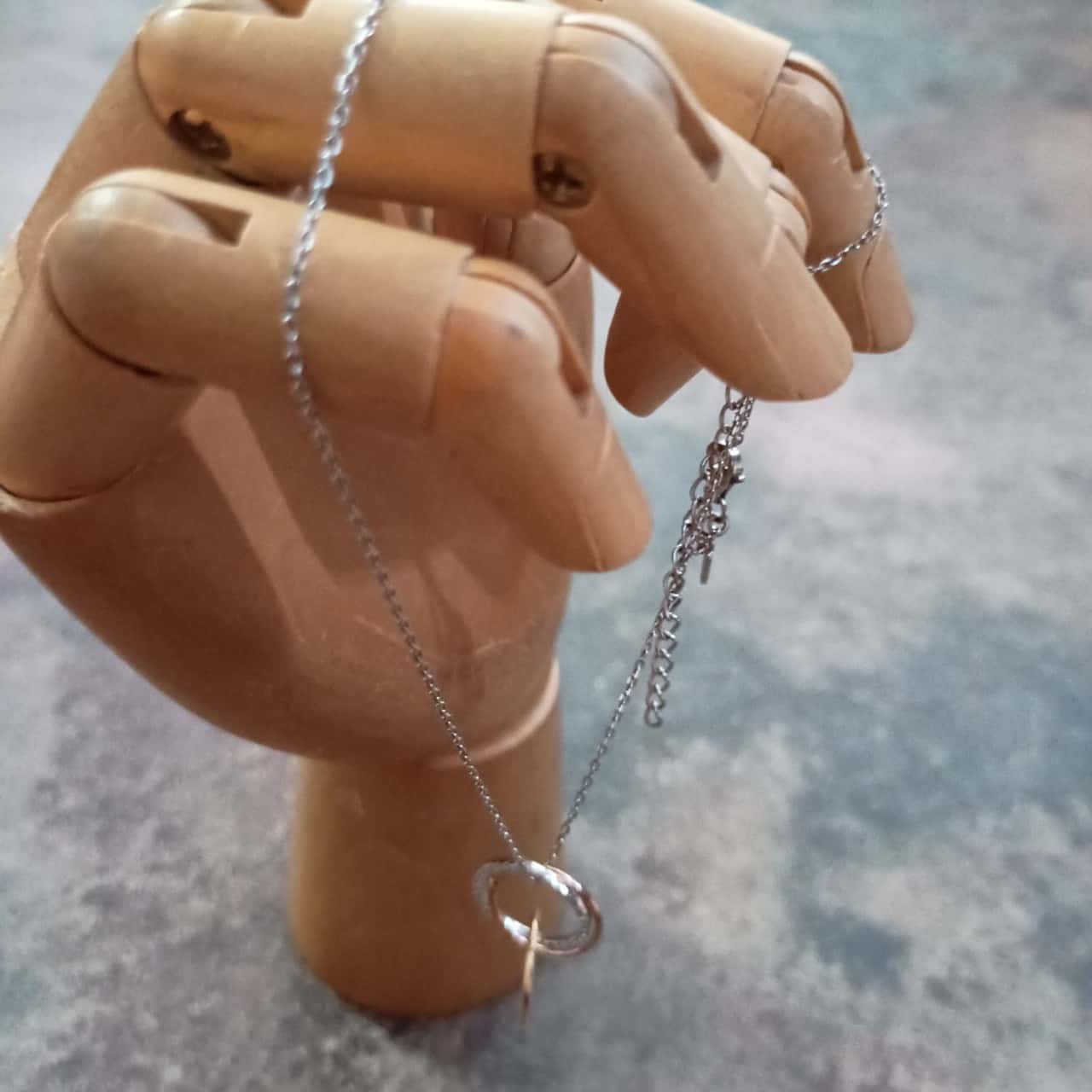Butterfly Silver Chain w/Loops