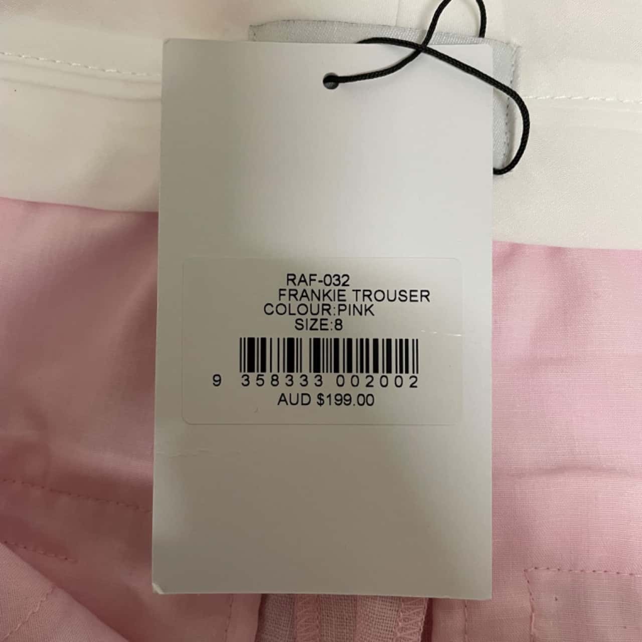 RAEF The Label Womens Size 8 Pink Pants