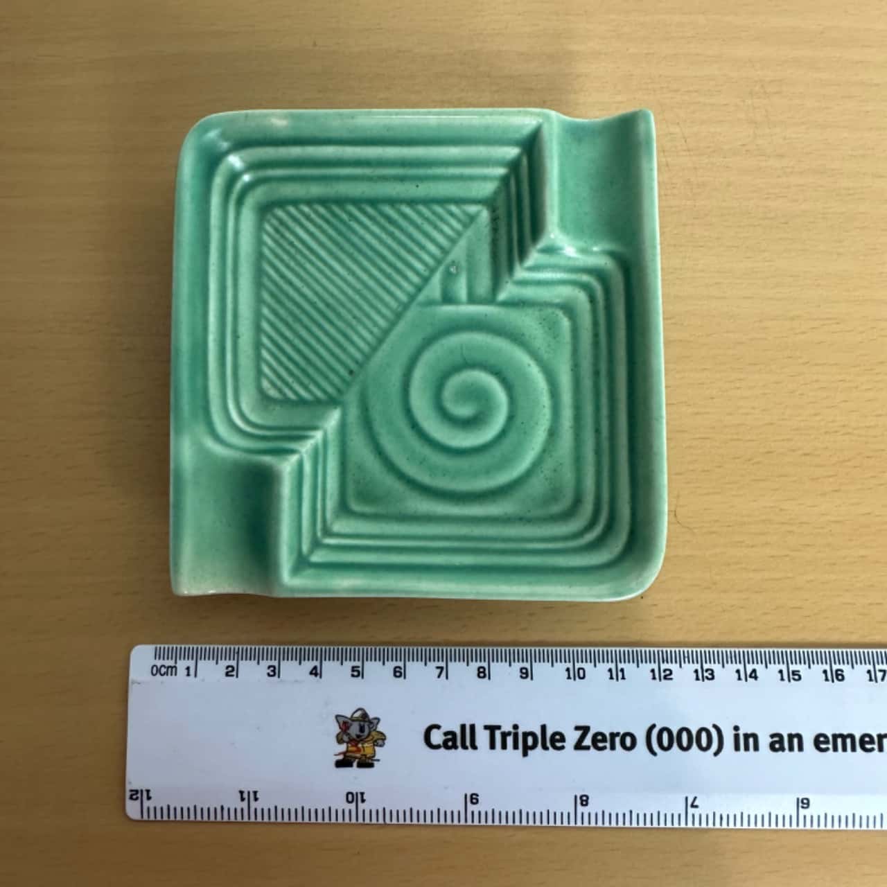 Spodes Art Deco ‘Royal Jade’ Ashtray(s)