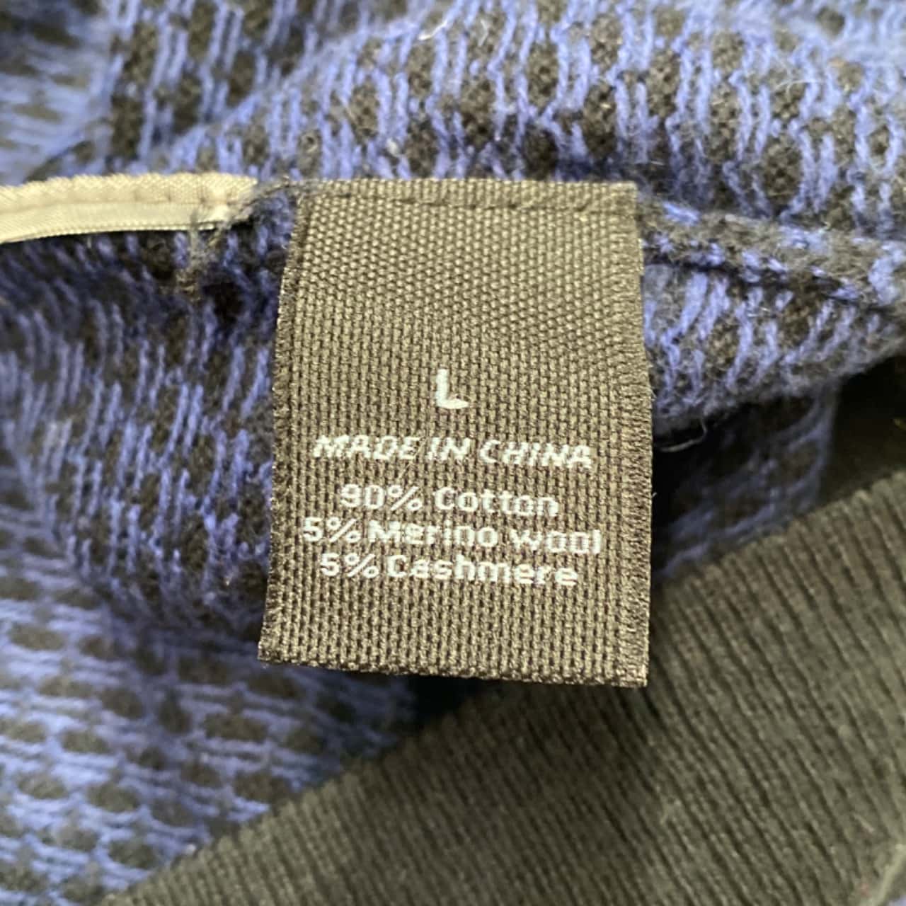 Men’s Marc Anthony Size L Black & Blue Jumper(s)