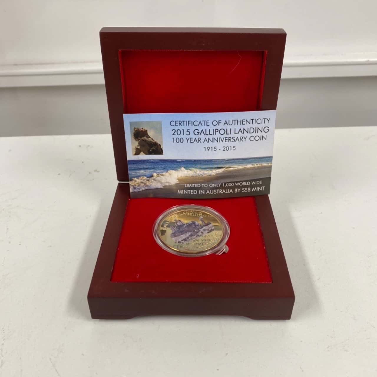 Gallipoli Landing Coin 1919 - 2015(s)