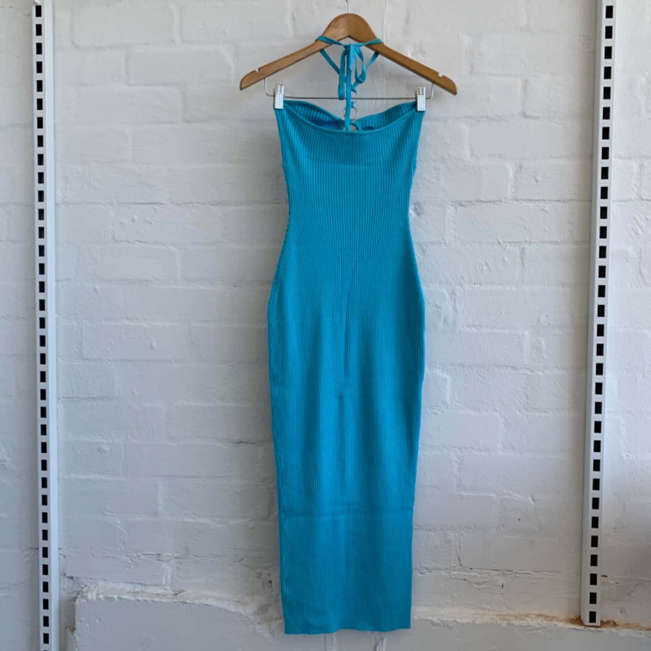 Perfect Stranger Size 10 Blue Maxi Bodycon(s) - Used As New | Salvos Stores