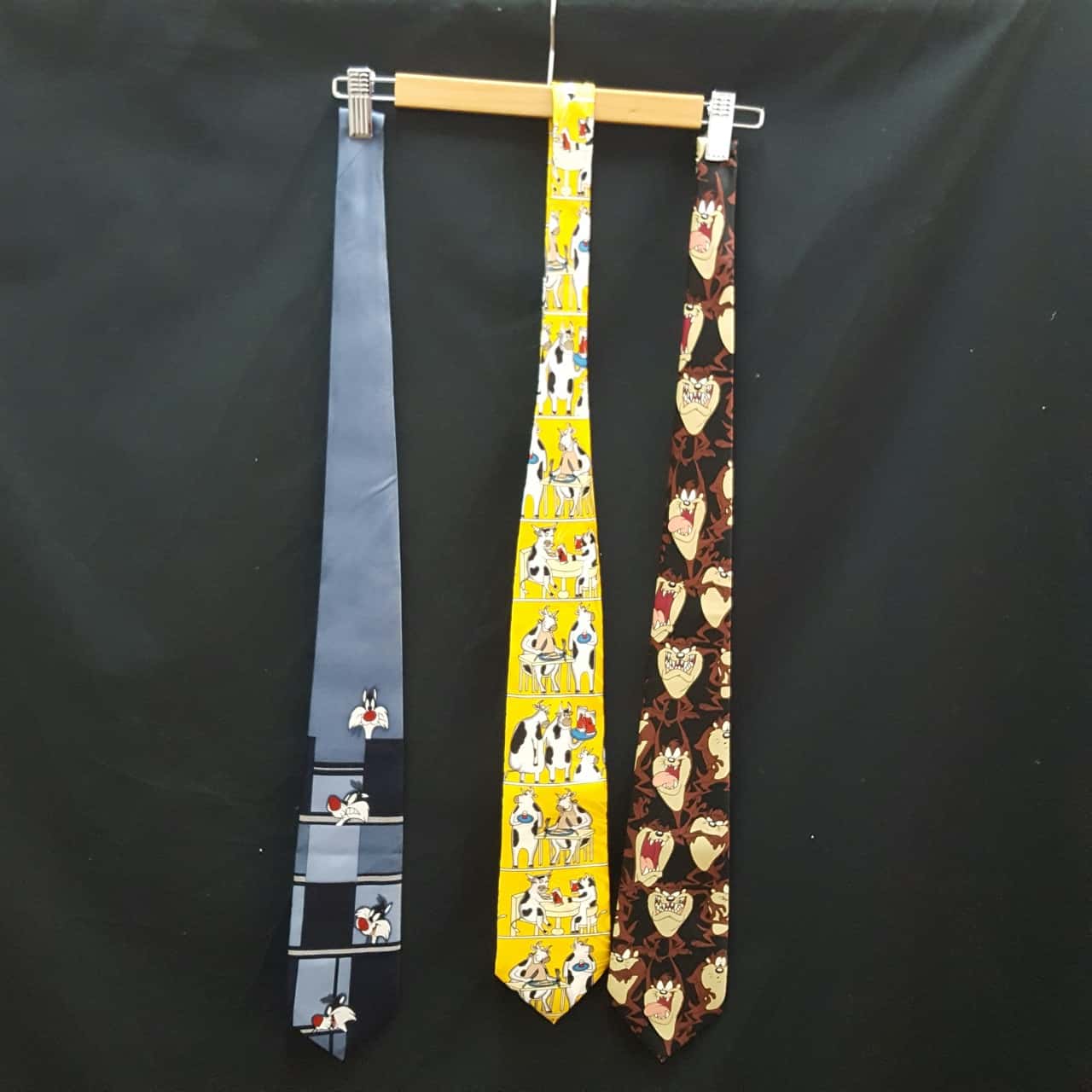 Cartoon Character Neck Ties X3 (s)