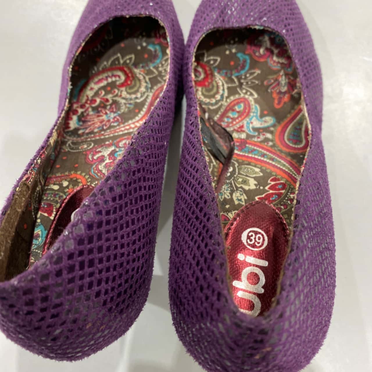Rubi Womens Purple Heels Size 39