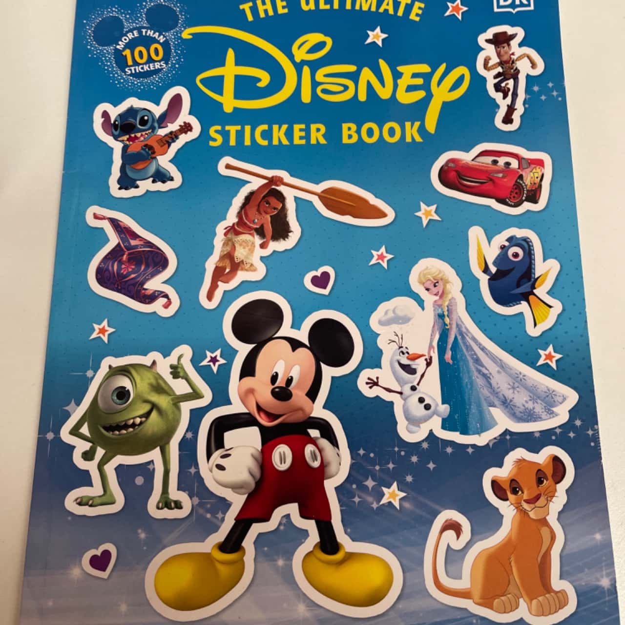 3 x Disney Activity Books + Little Book and CD Library (s)