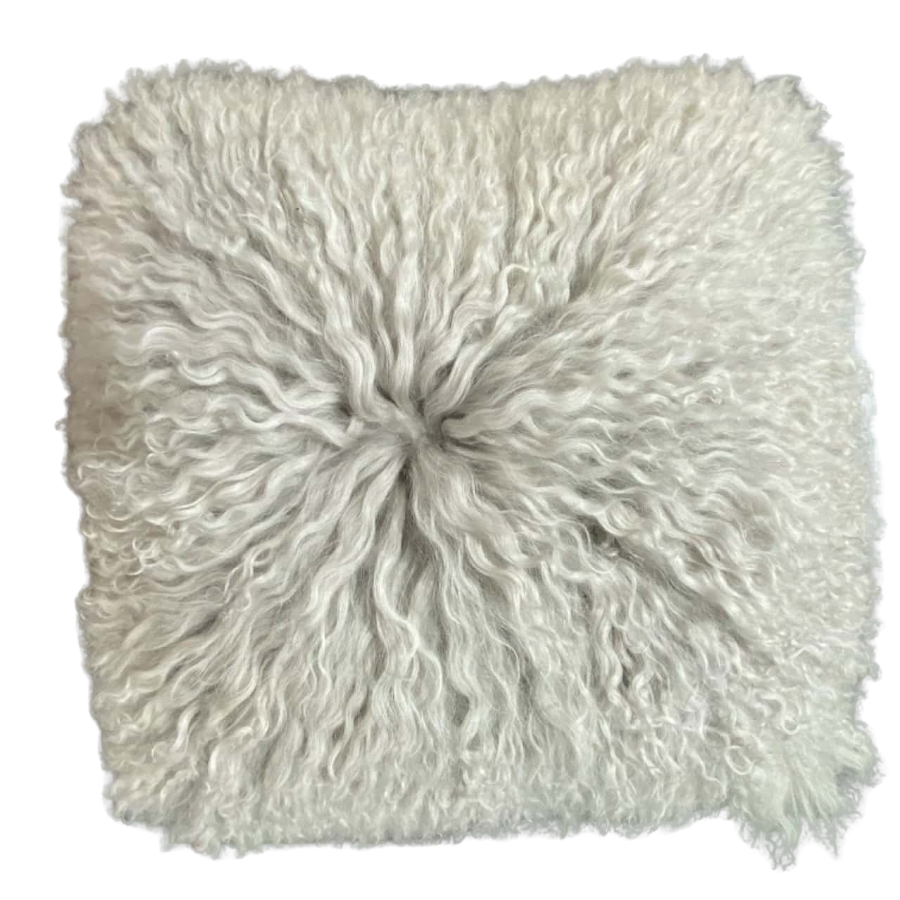 Darcy & Duke Pure Wool Light Grey Cushion