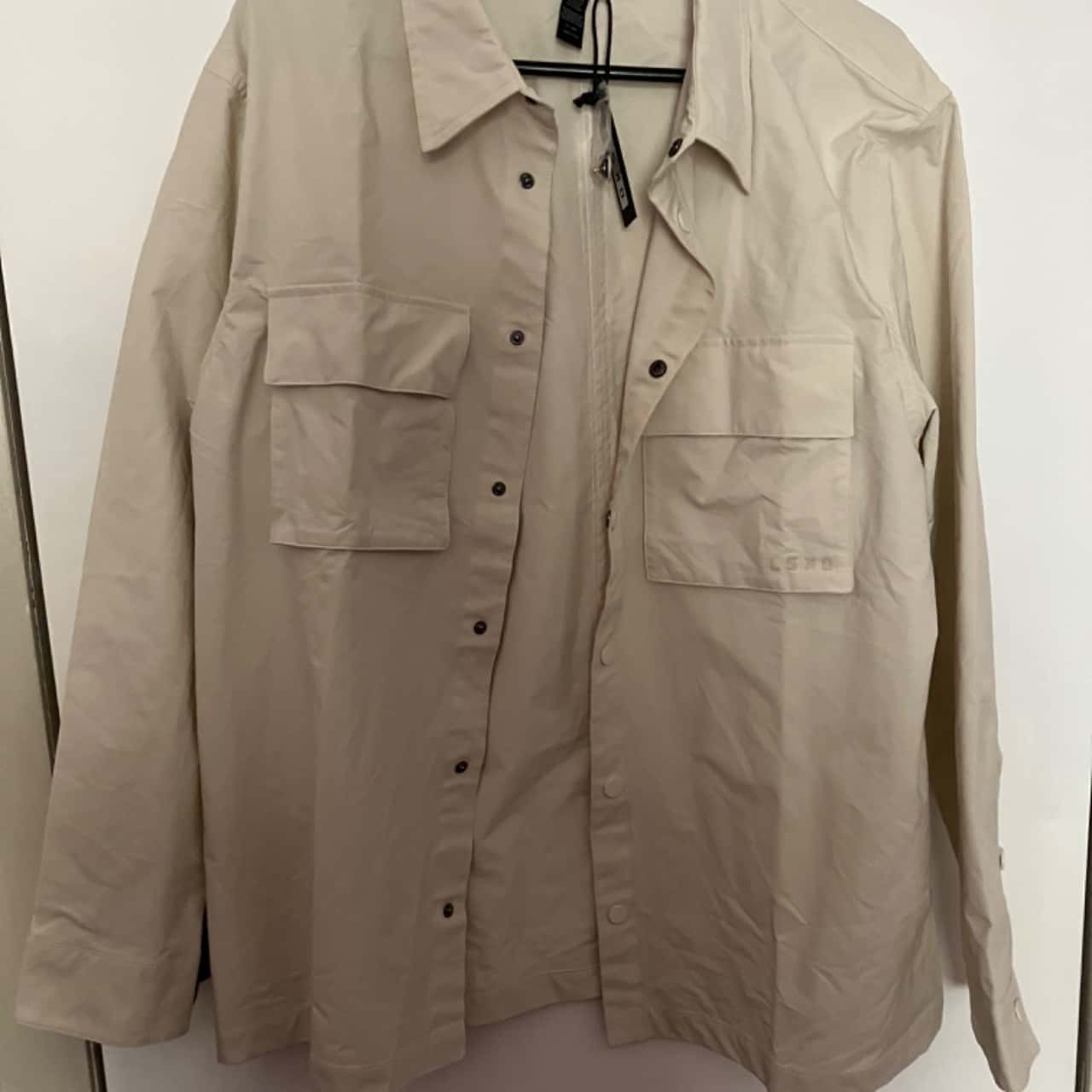 LSKD Mens Size M Winter Jacket bone