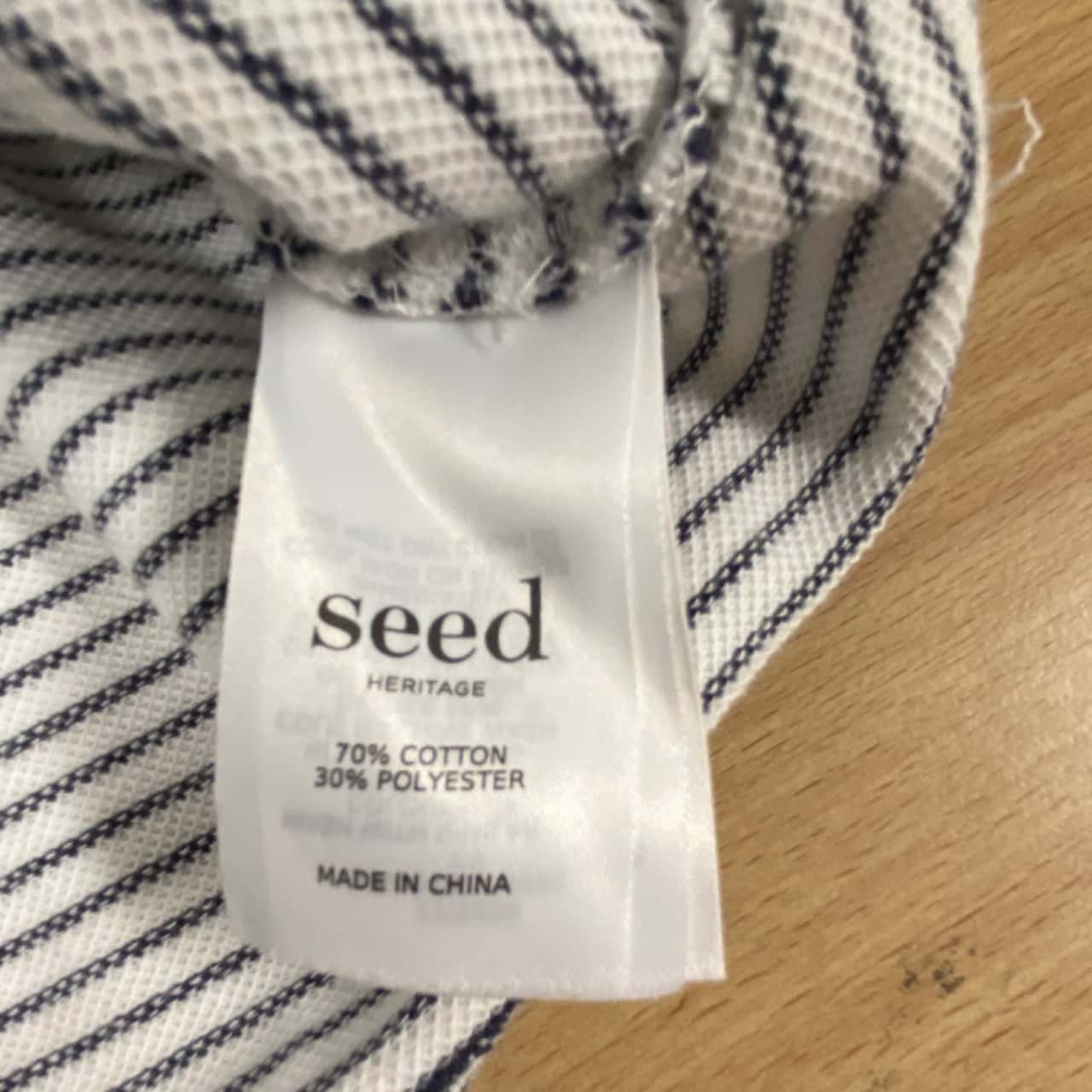 Seed Heritage Kids Size 12-18m Dress Striped