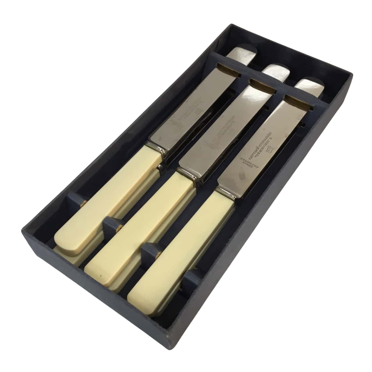 Christopher Johnson & Co Stainless Cutlery Knives x 6 (s)