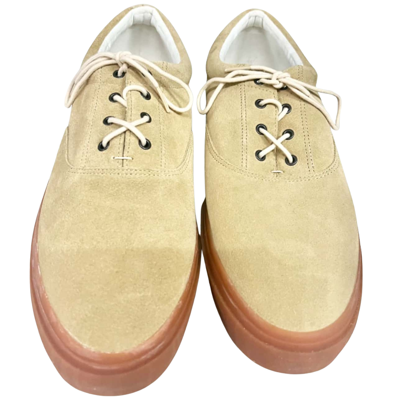 Seibago Docksides Mens Suade beige Size 13 shoes