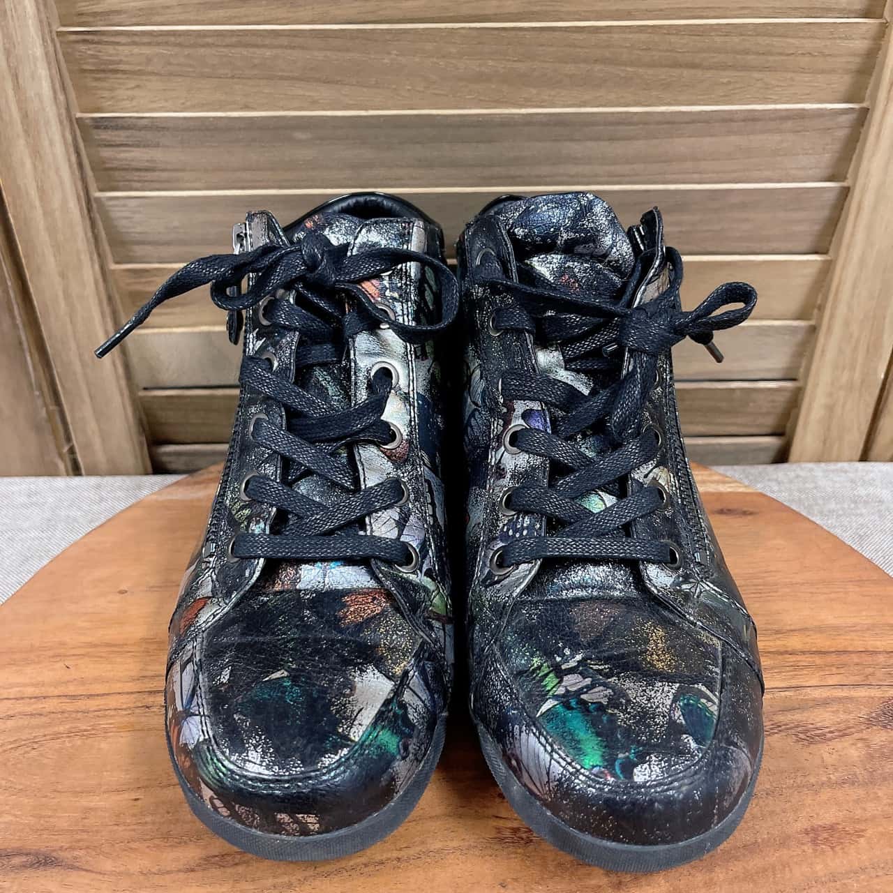 Corelli 'Stellar' Metallic Butterfly Sneakers Size 40(s)