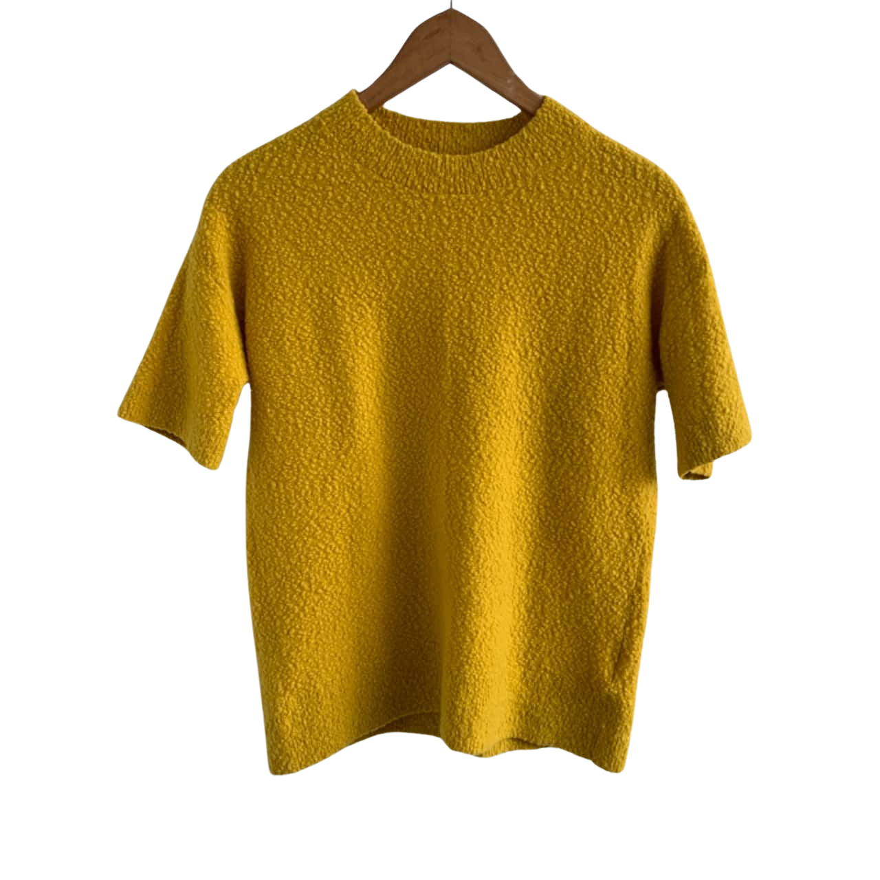 COS XS Yellow Wool-blend Top(s)