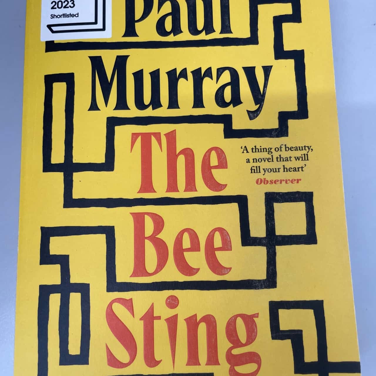 Paul Murray, The Bee Sting (s)