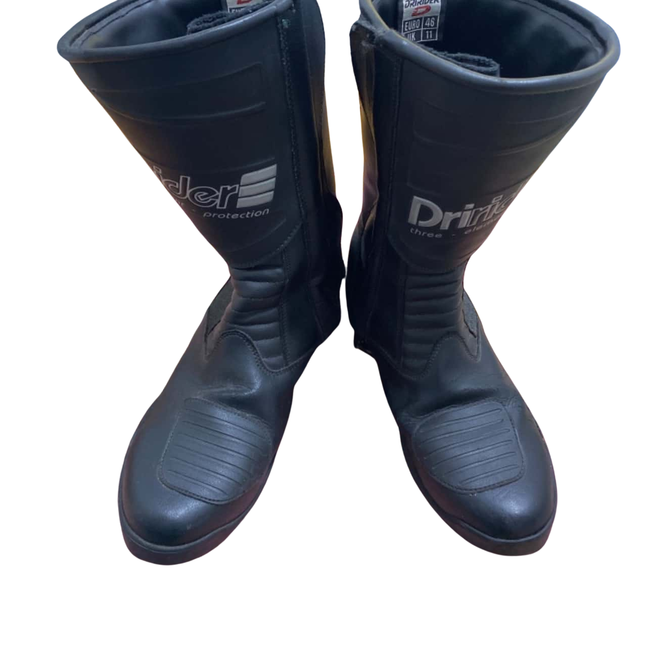 Dri rider three element protection size 46 motor bike boots (s)