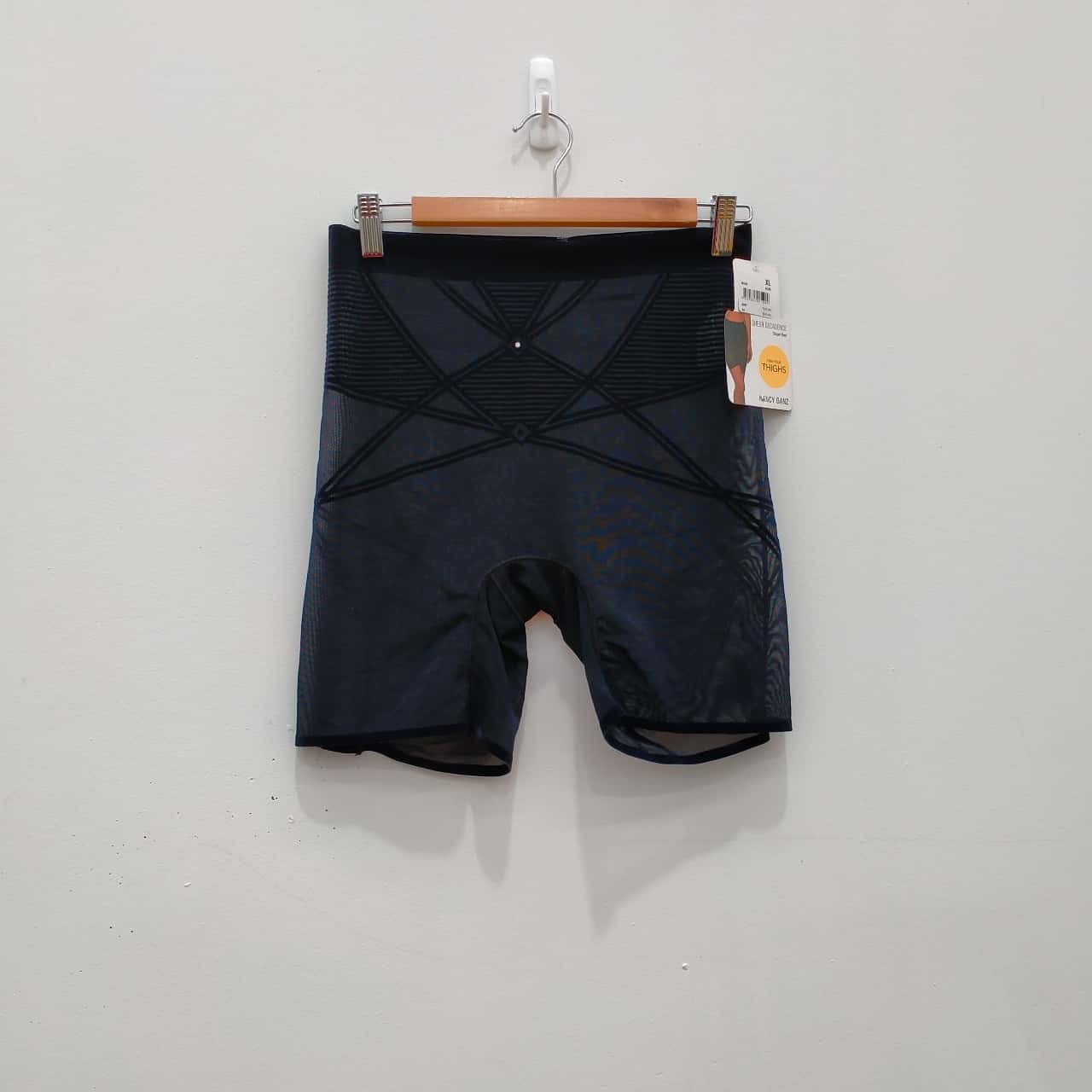 Sheer Decadence Womens Size XL Shaper Short Black