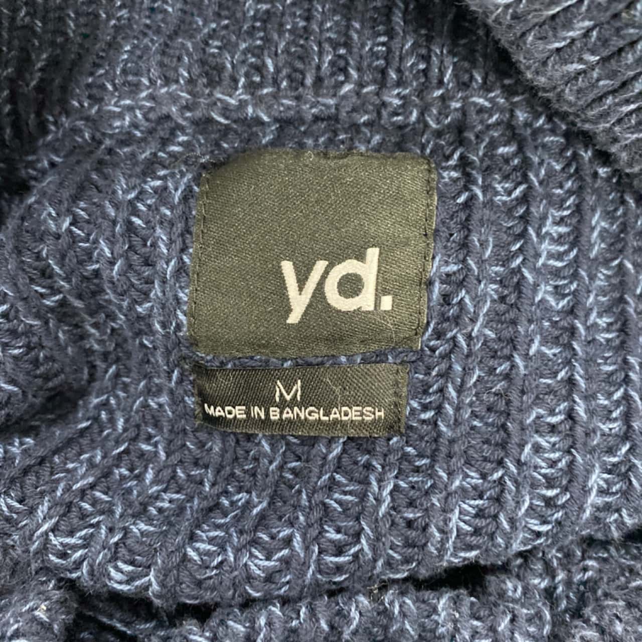 Yd. Mens Size M Jumpers Navy Blue (s)