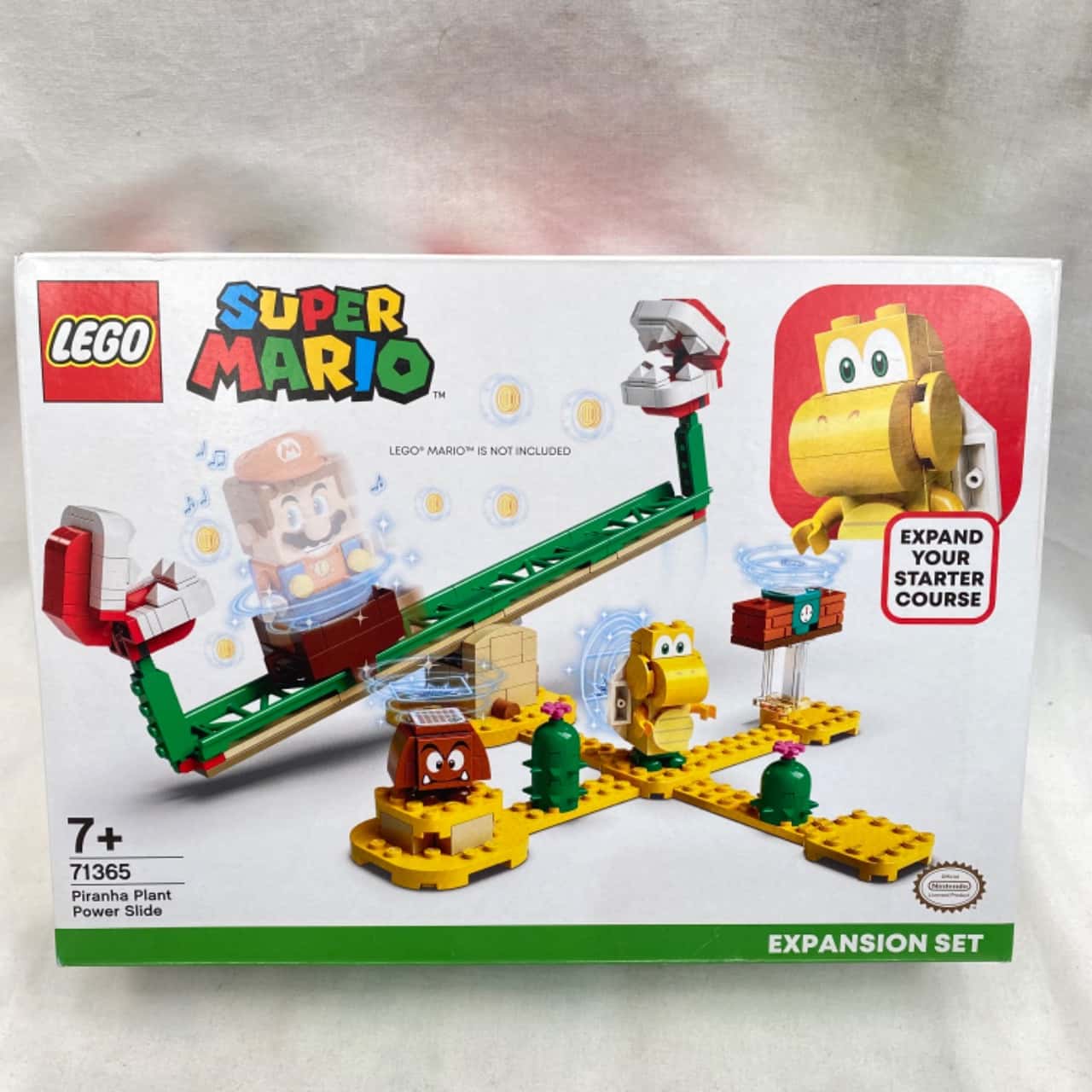 BNWT LEGO Super Mario Expansion Pack #71365 Power Plant Slide