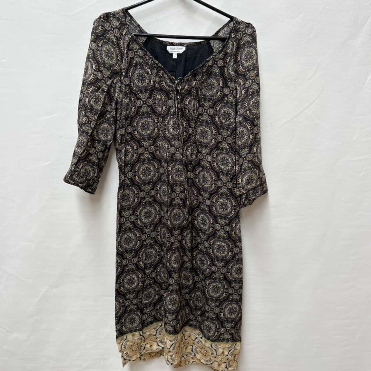 Anna Thomas Womens Size 12 3/4 sleeve dress (s)