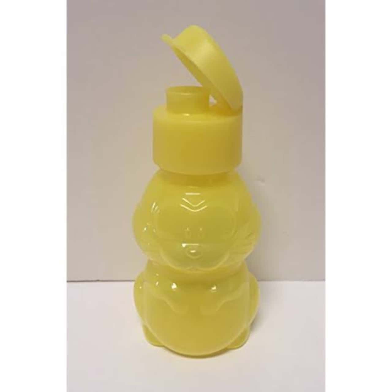 TUPPERWARE Children’s Kids Drink Water Bottle 350ml - Yellow Rabbit ...
