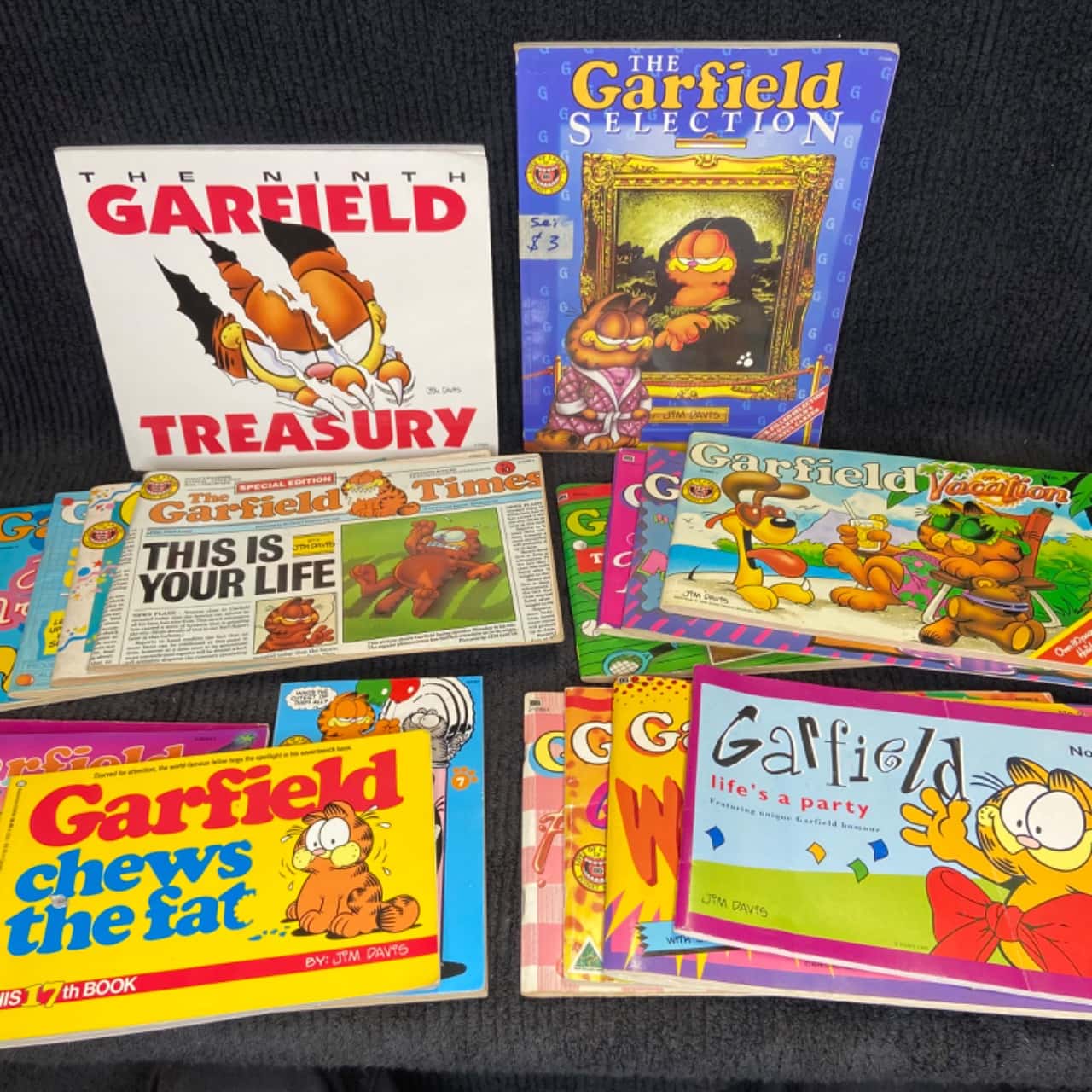 Vintage Garfield Comics - Assorted Bundle x 18