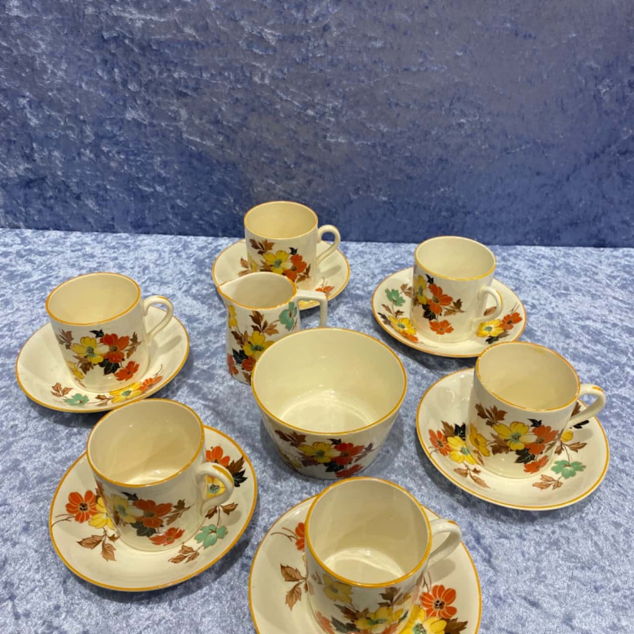 Orange & Bergamont Vintage Autumn England Tea Set(s)