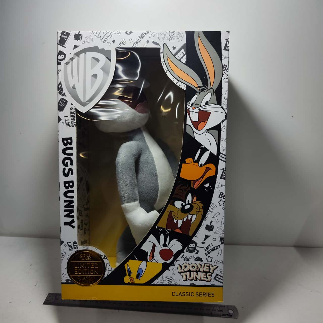 WB Plush Toy Bugs Bunny New in Box