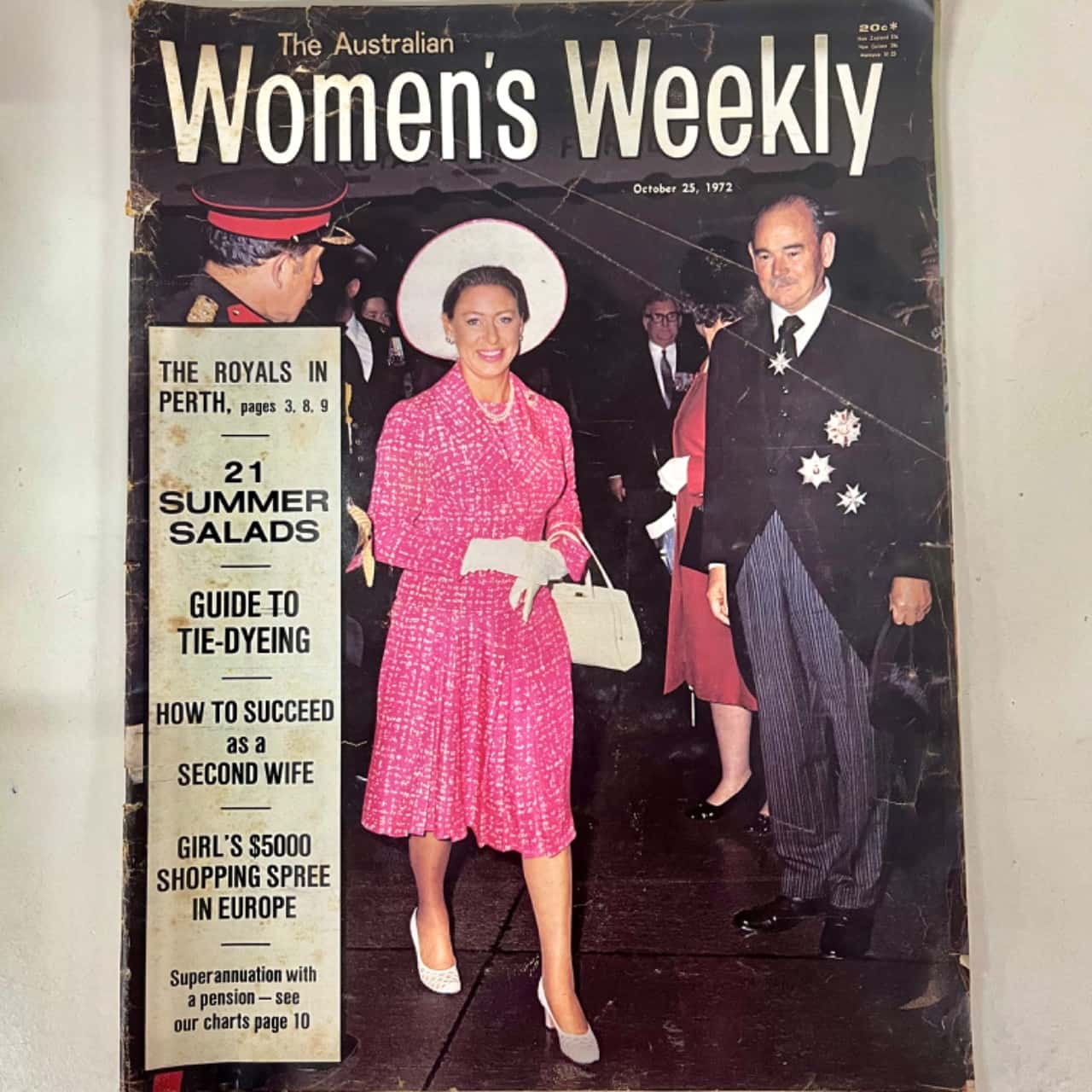1972 Women’s Weekly Magazine - The Royals in Perth!