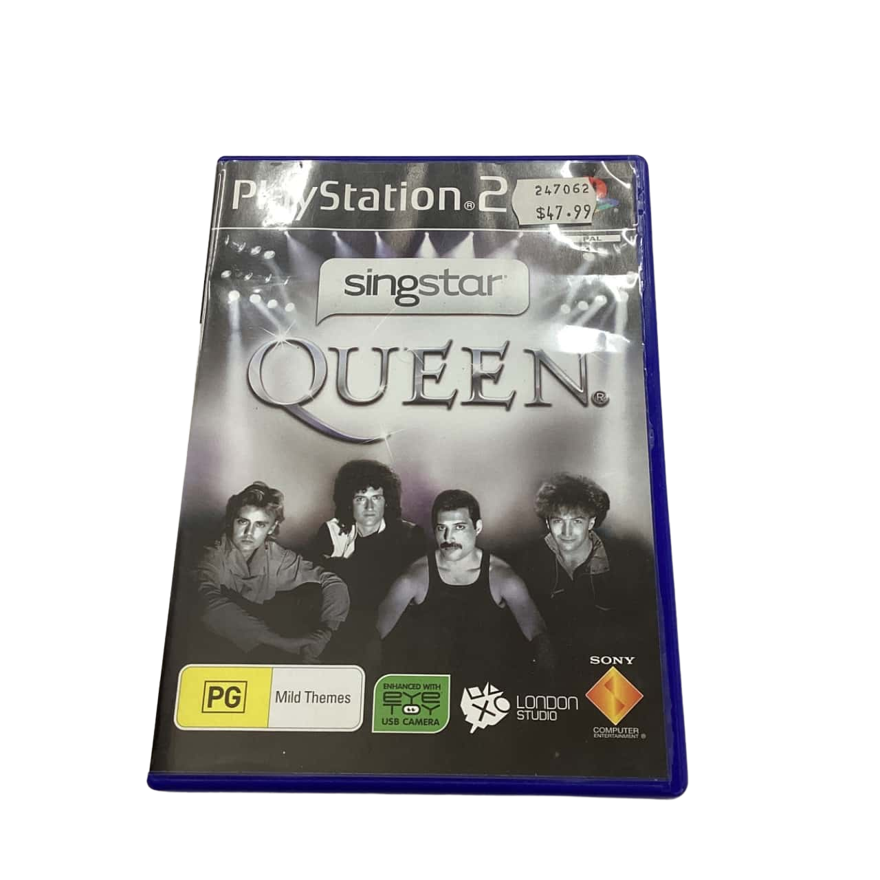 PS2 - Singstar Queen game