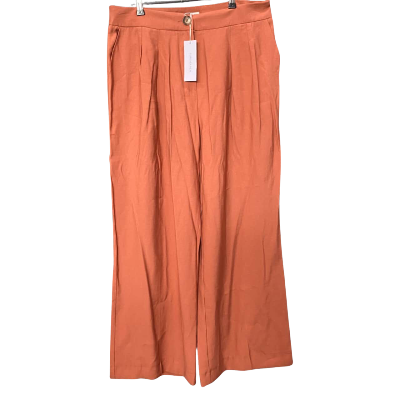 Forever New Women's Size 16 Wide Leg Rust Pants (s)