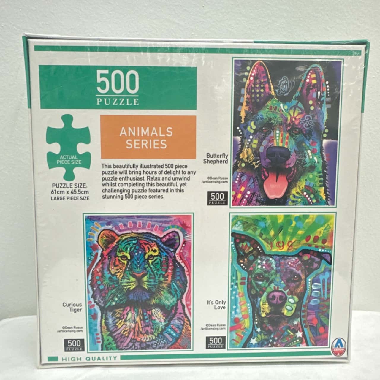 NEW! 500 piece animal puzzle