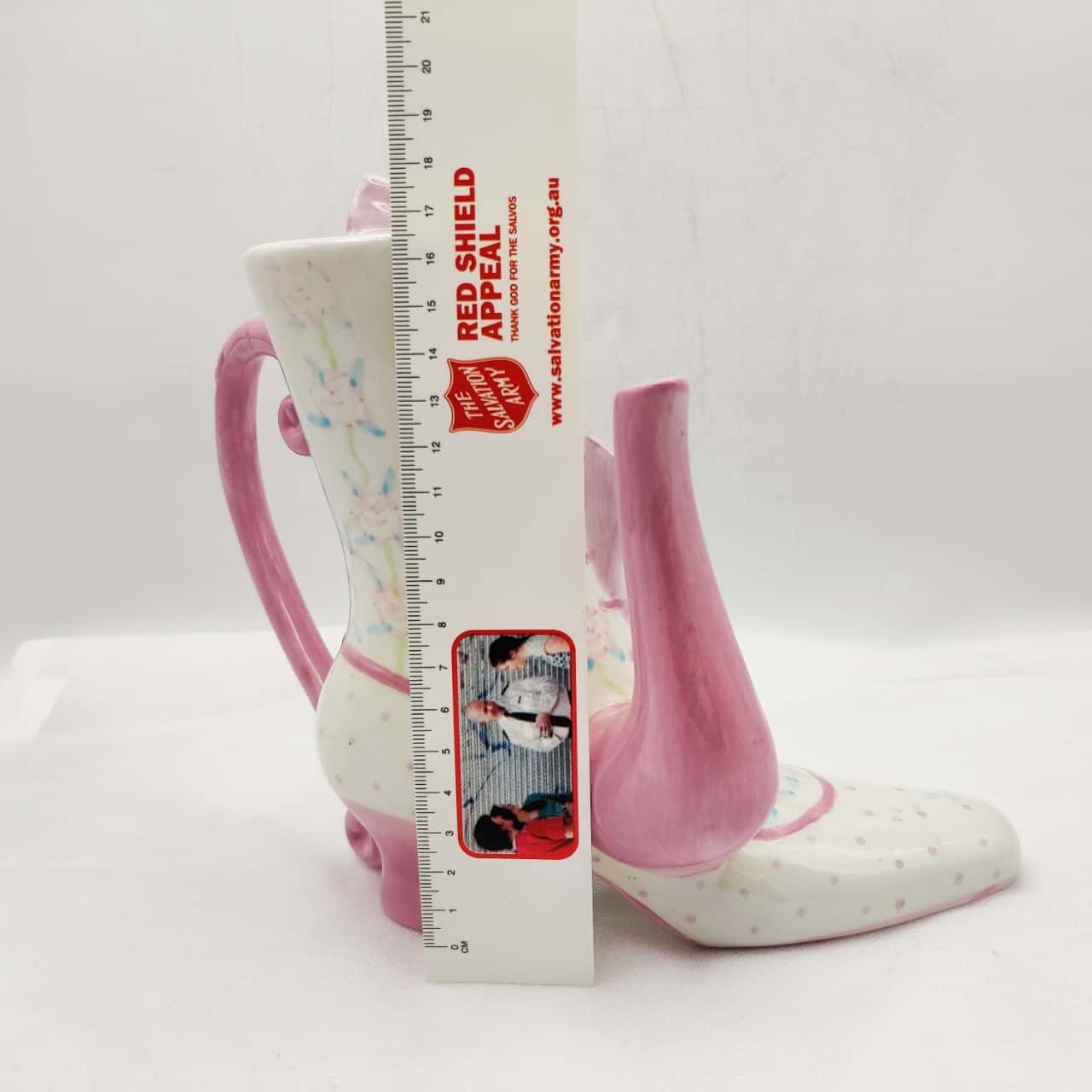 Novelty Ceramic Teapot Boot Shaped